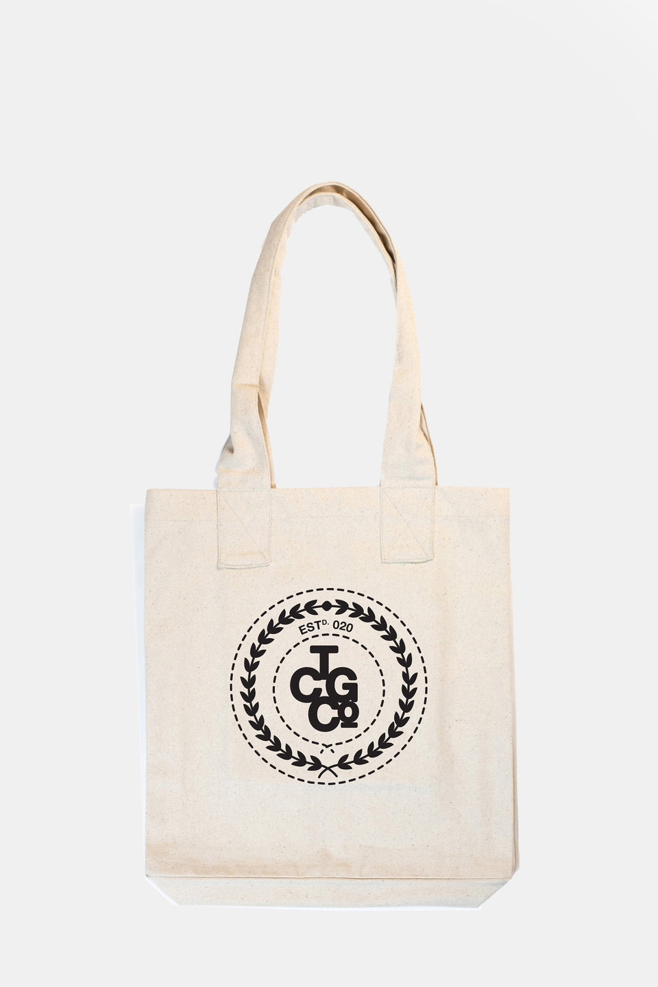 Natural 100% Recycled Cotton Everyday Tote - ESTd Logo – The Common ...